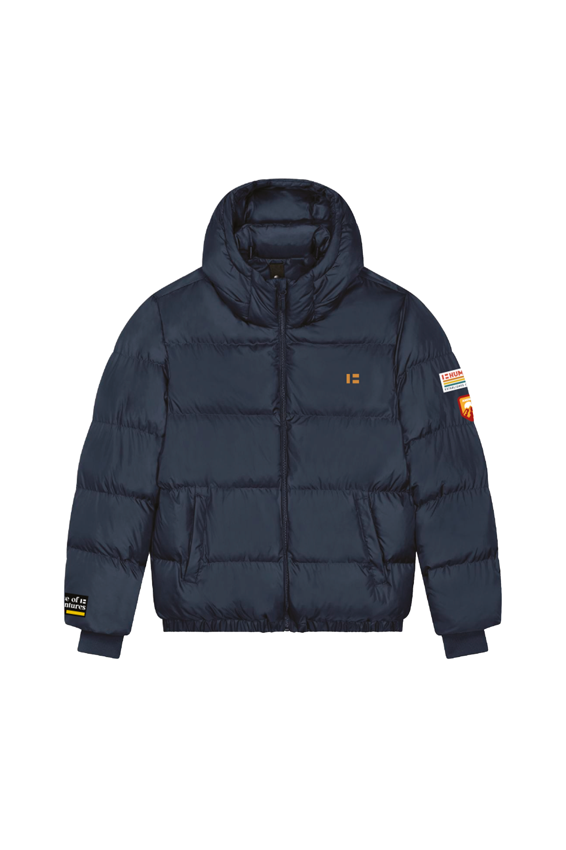 Abrigo Puffer Azul Navy
