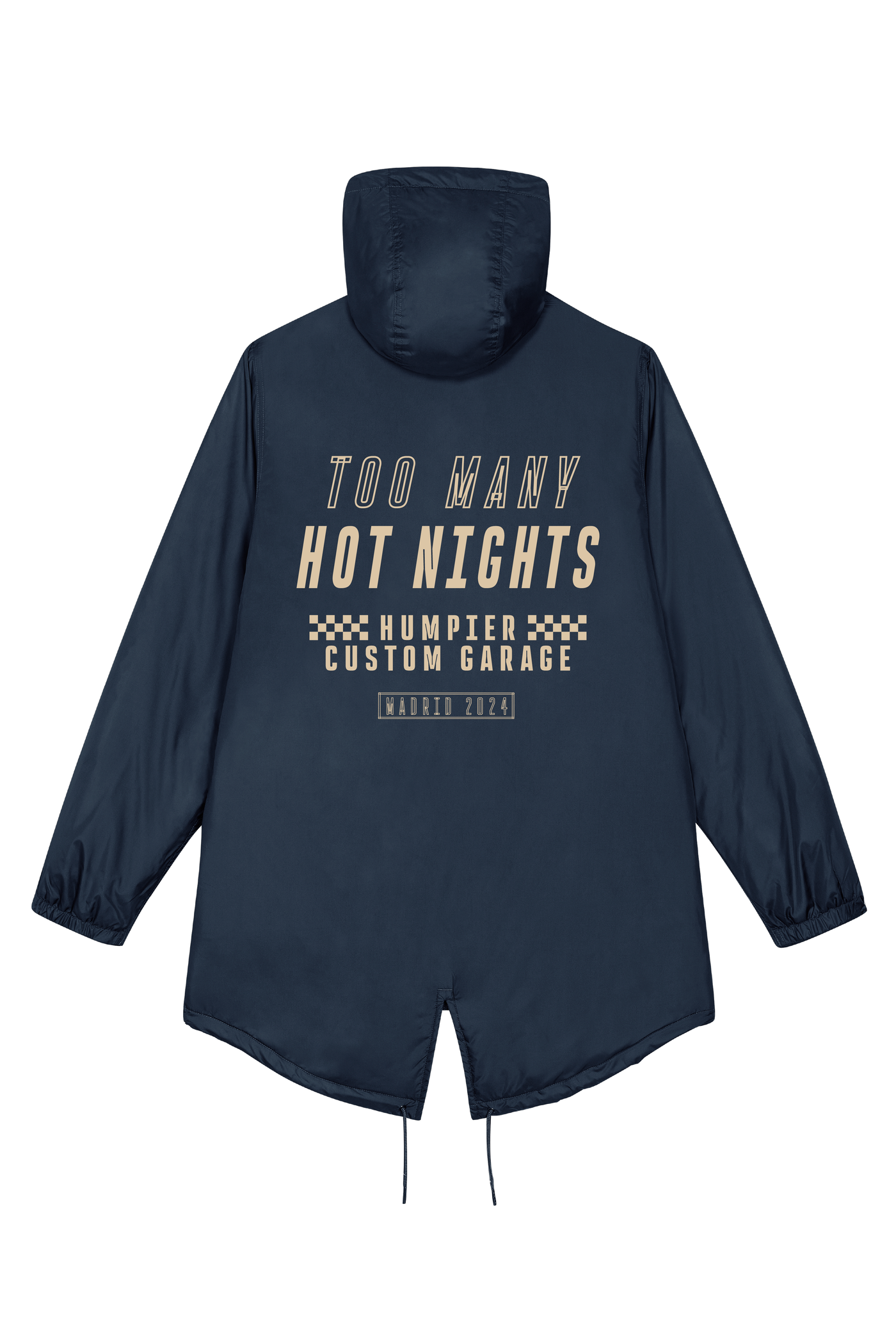 Parka Jacket Hot Nights Navy